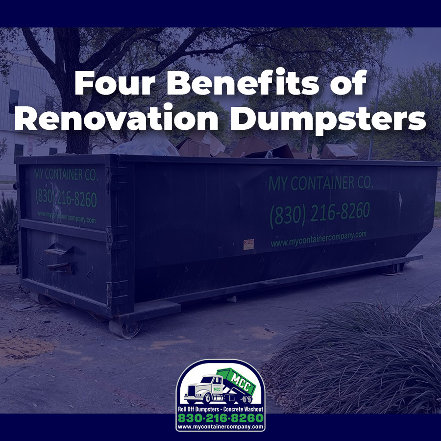 Four Benefits of Renovation Dumpsters | My Container Company